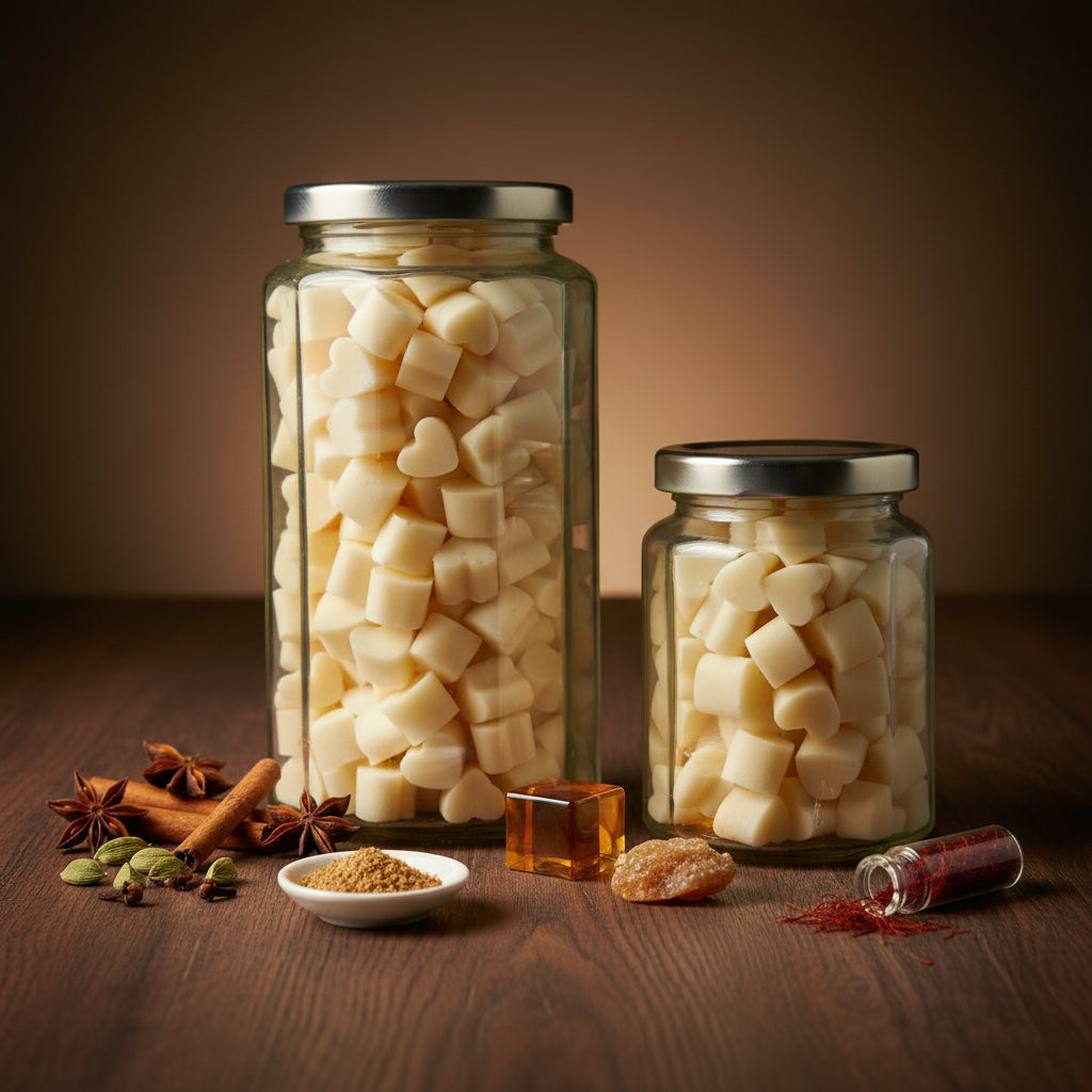 Asian Amber Wax Melts – Na2ral Limited (Scarlet Lily)